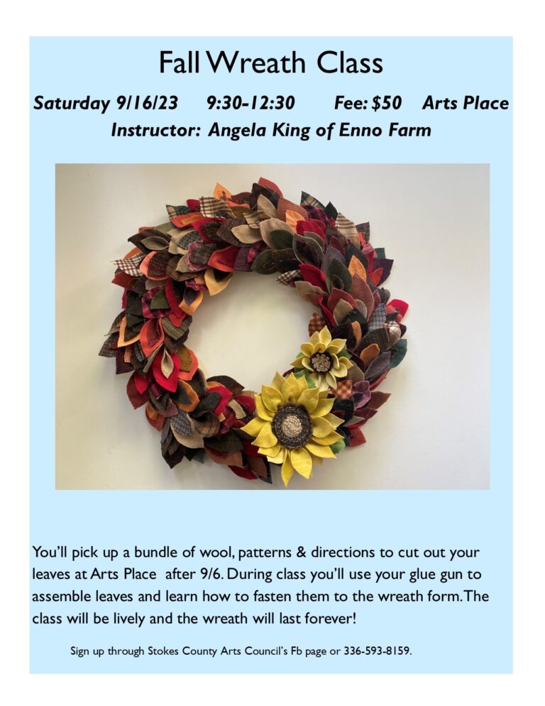 Supporting Rural Arts in Stokes County, NC | Stokes County Arts Council